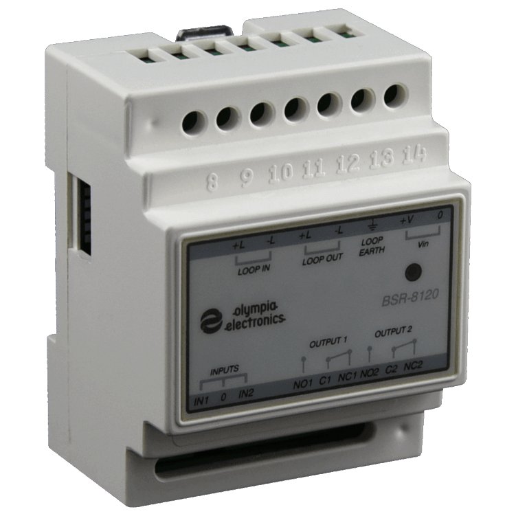 Olympia Electronics - BSR-8120/MAR - Marine Approved Addressable Input — International Fire ...